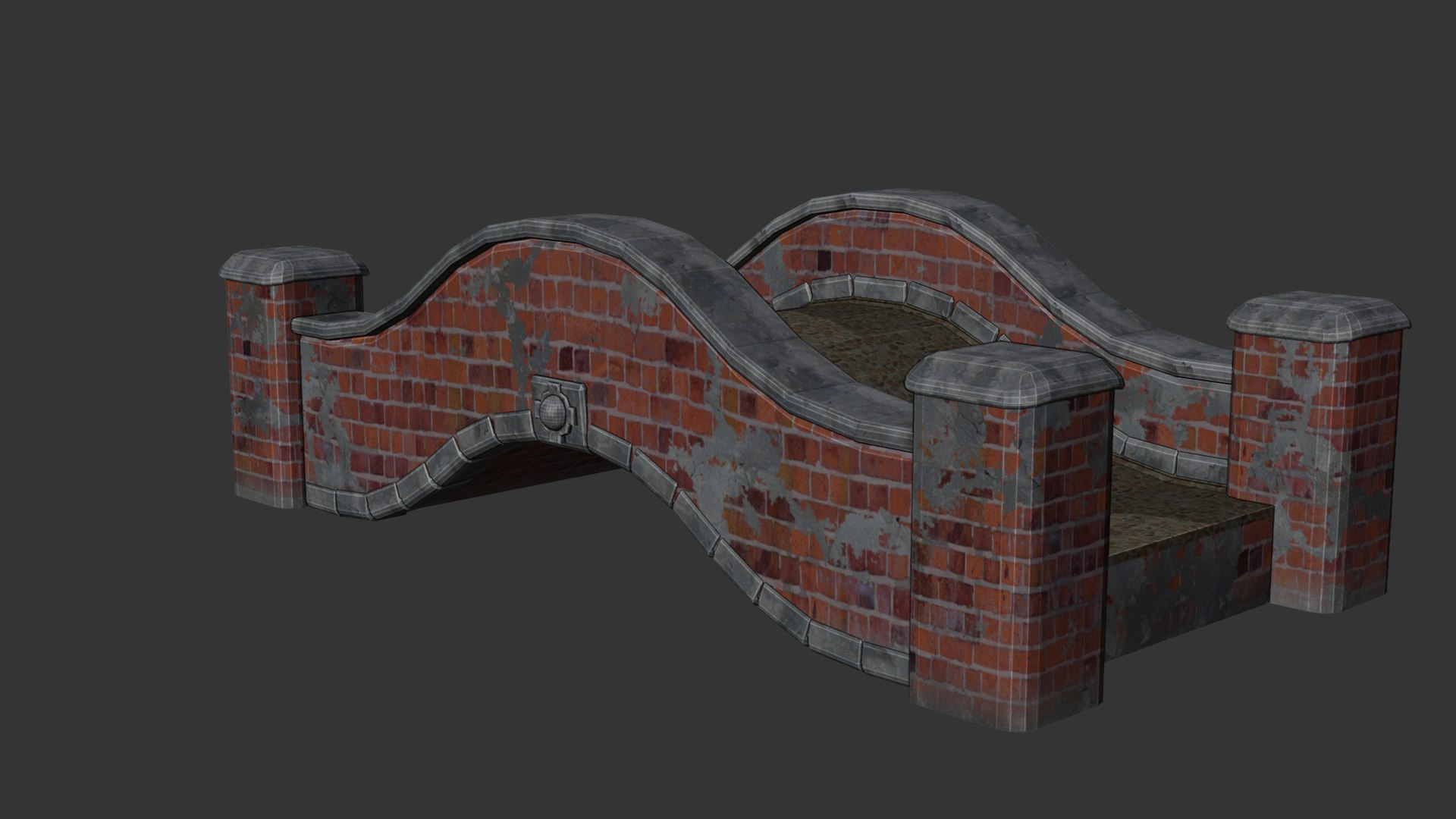 3D Medieval Small Bridge Model - TurboSquid 2249469