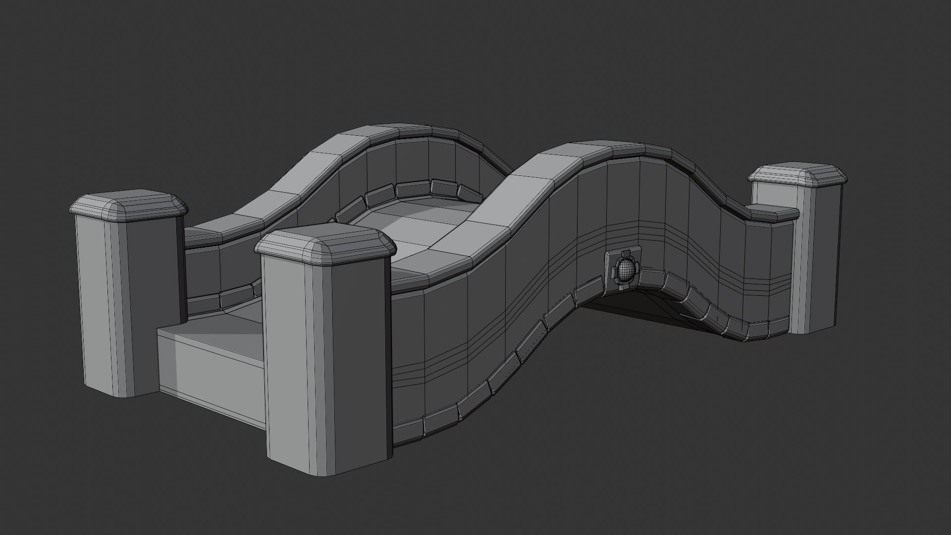 3D Medieval Small Bridge Model - TurboSquid 2249469
