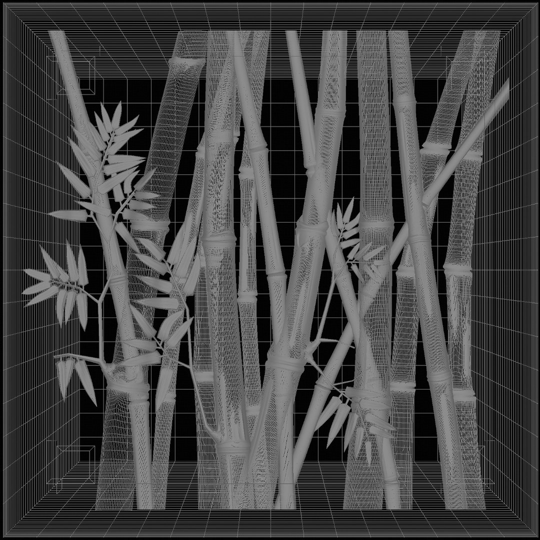 Bamboo Relief 3D Model - TurboSquid 1463256
