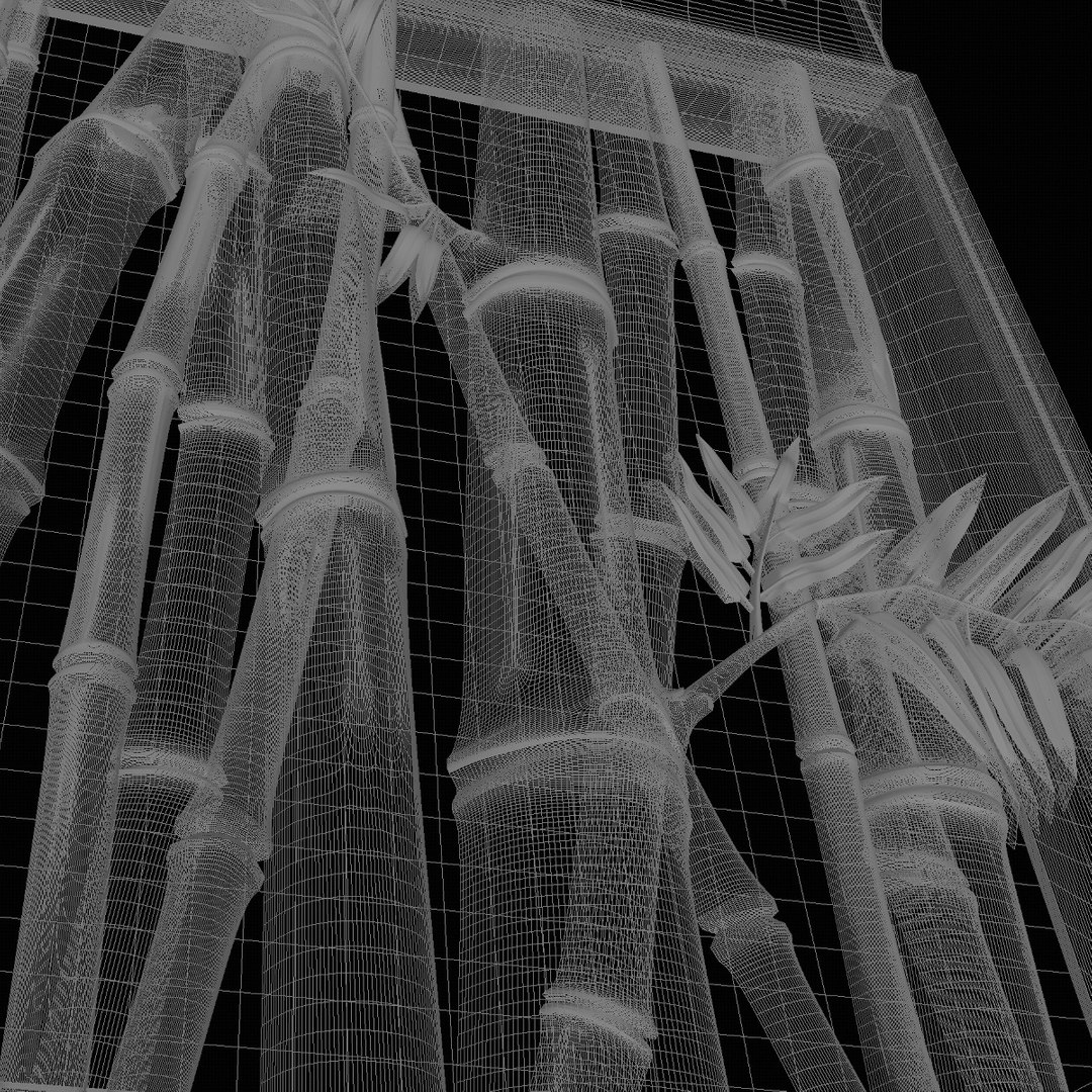 Bamboo Relief 3D Model - TurboSquid 1463256