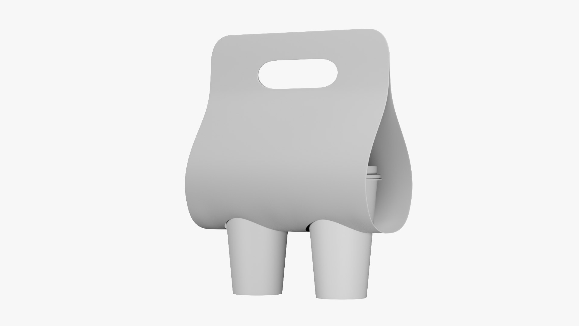 3D Coffee Cup Holder - TurboSquid 2404488