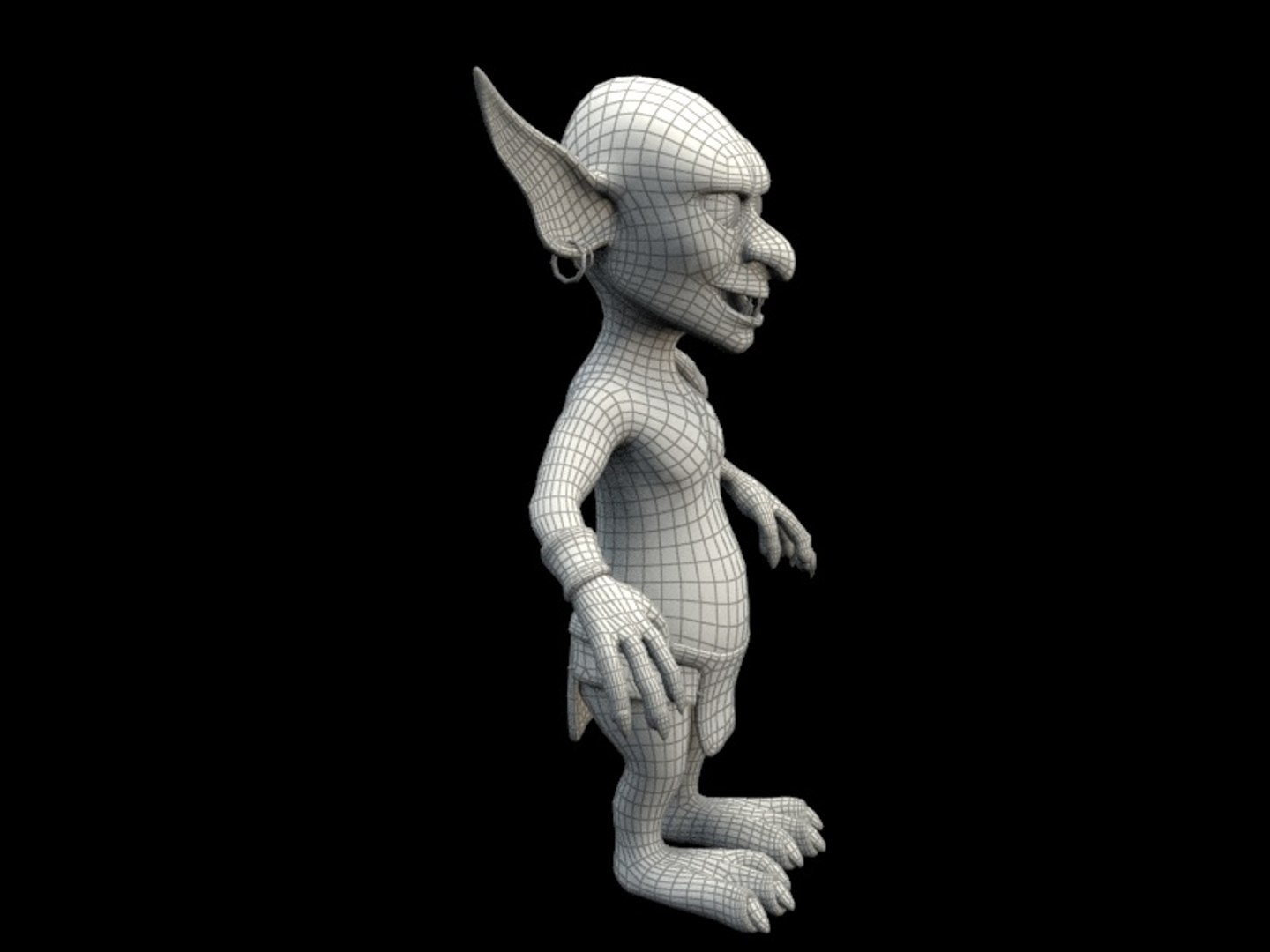 3D Cartoon Goblin - TurboSquid 1974552
