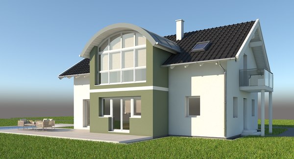 family homes sets 3d model