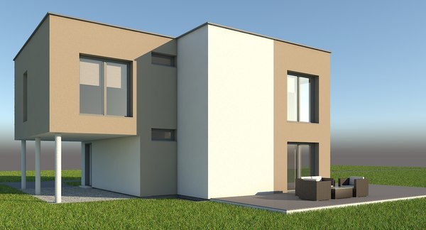 family homes sets 3d model