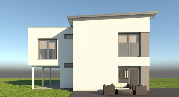 family homes sets 3d model