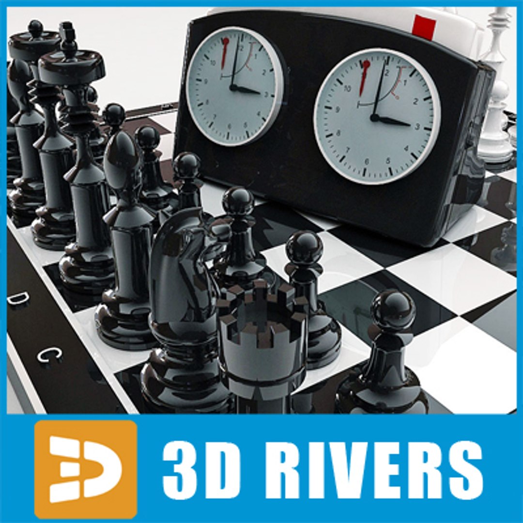 3ds max chess pieces