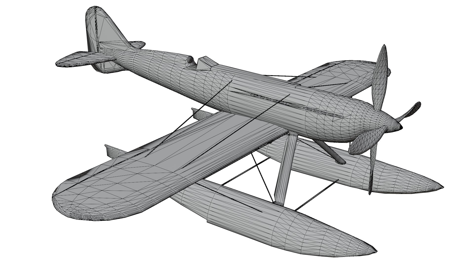 Macchi Castoldi MC72 3D - TurboSquid 2297120