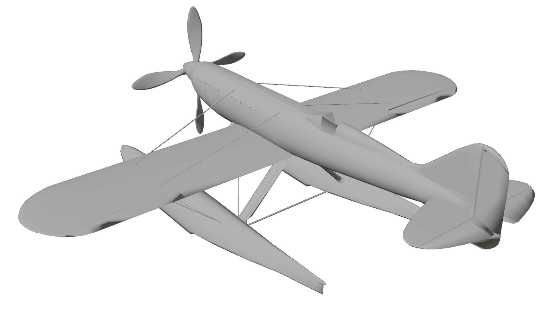 Macchi Castoldi MC72 3D - TurboSquid 2297120