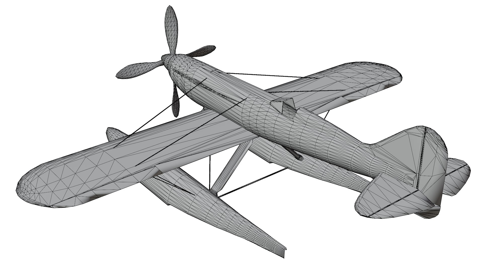 Macchi Castoldi MC72 3D - TurboSquid 2297120