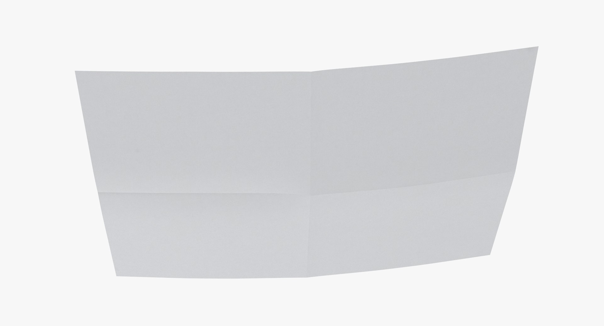 Single Paper Sheet 03 3D Model - TurboSquid 1206486