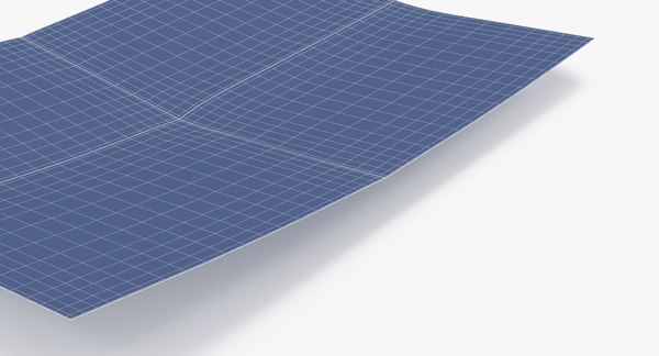 Single paper sheet 03 3D model - TurboSquid 1206486
