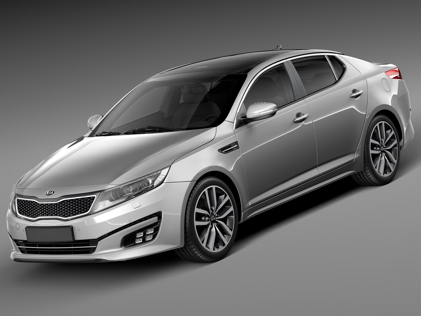 Kia Optima 2014 Sport 3d Max