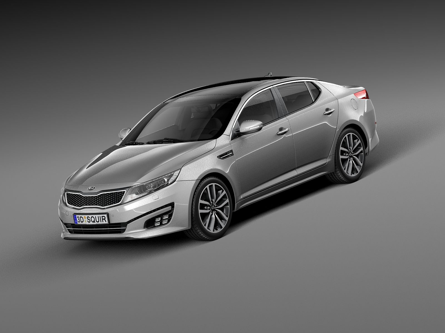 Kia Optima 2014 Sport 3d Max