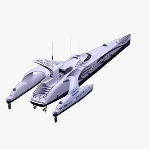 3D Trimaran Models | TurboSquid