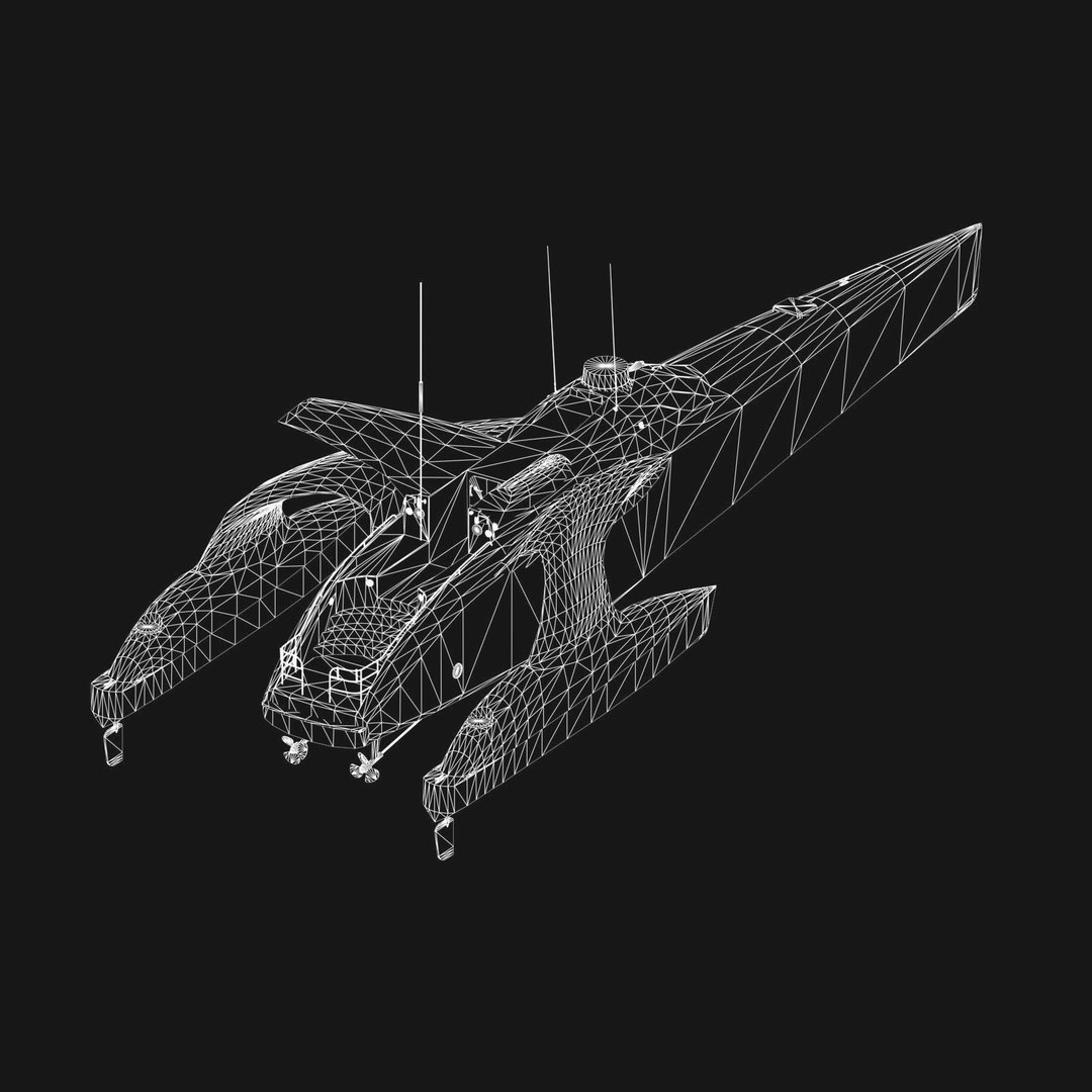 Earthrace Powerboat Futuristic 3d Max