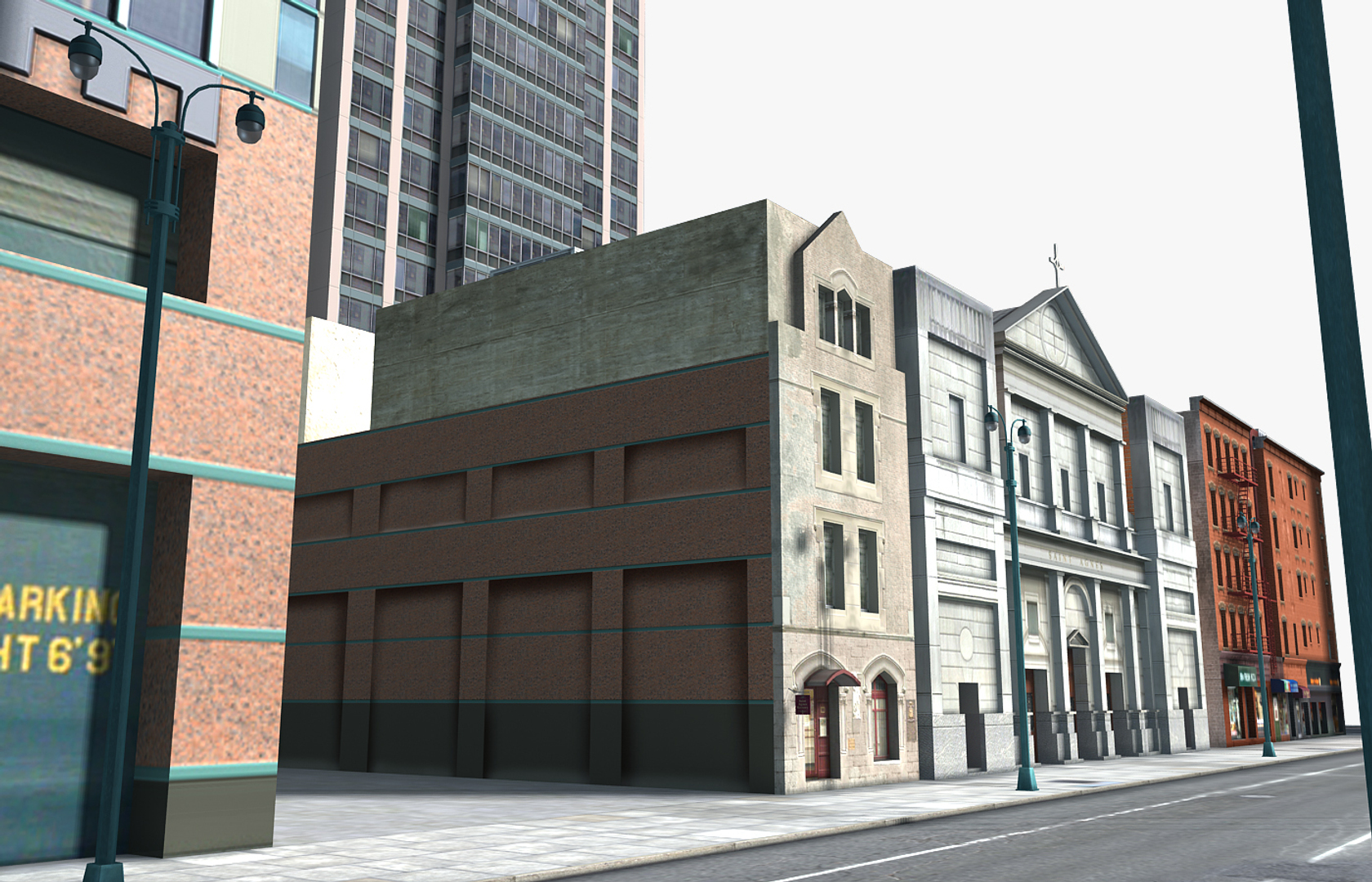 New york manhattan lexington 3D model - TurboSquid 1286762