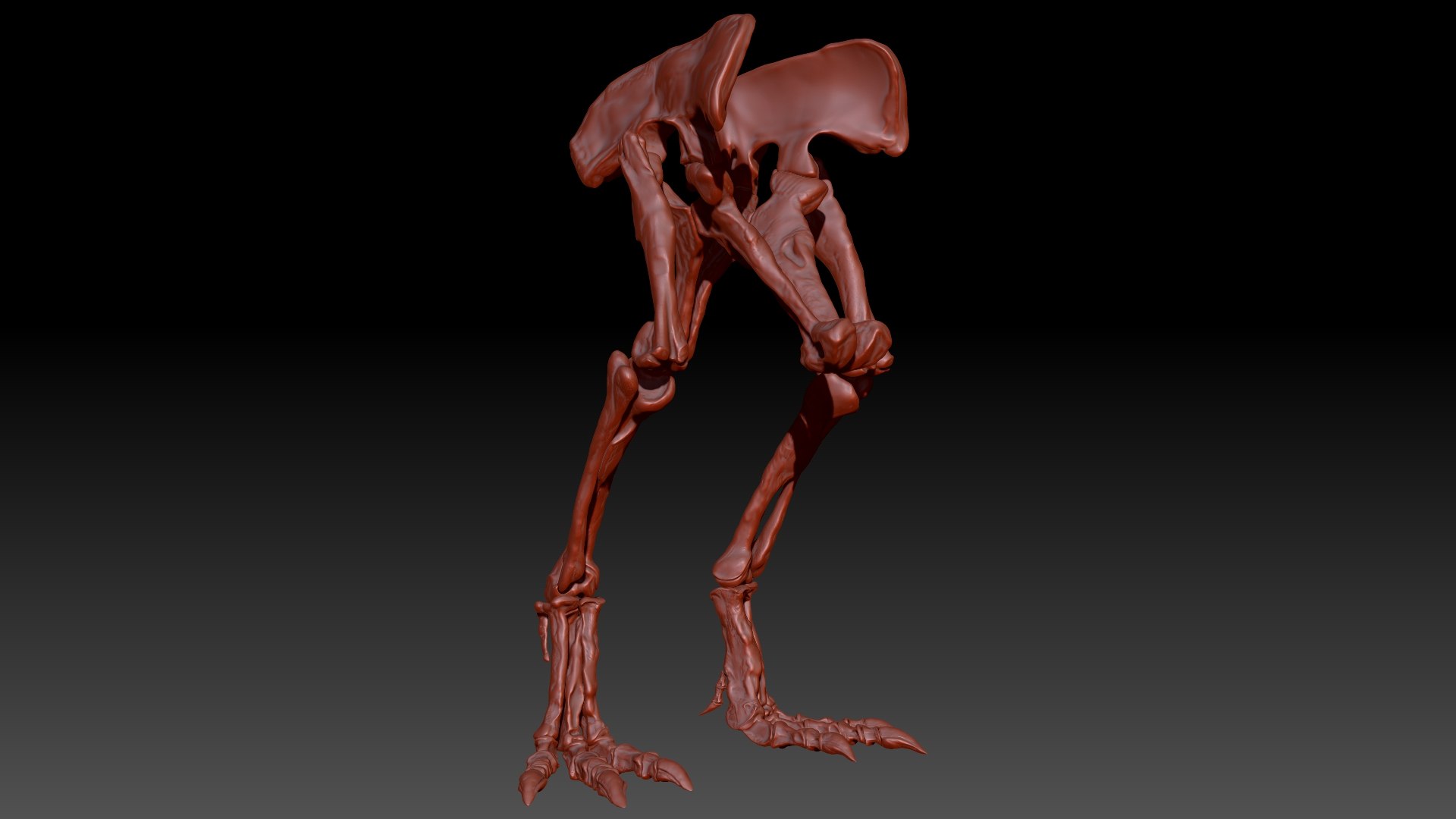Spinosaurus Hip-Leg Skeletons Set 3D Model - TurboSquid 1714694