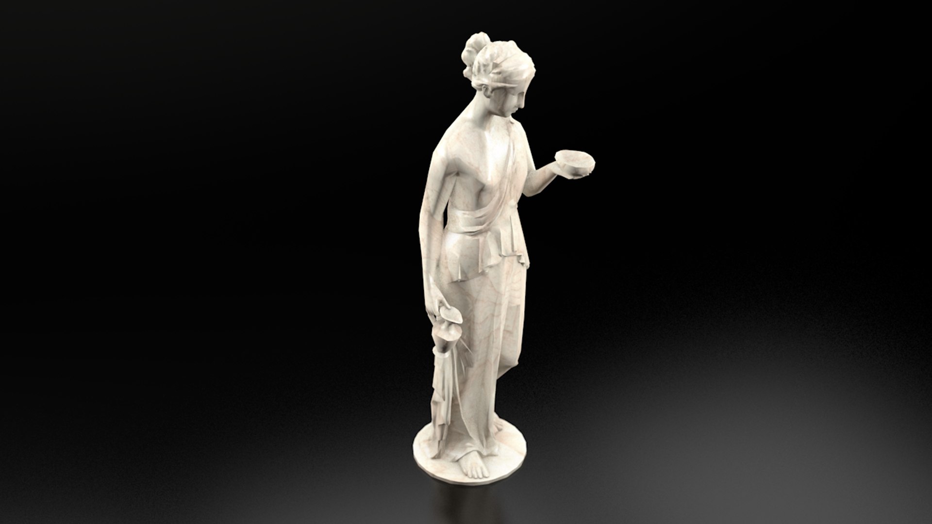 3D Hebe S Statue - Model - TurboSquid 1375650