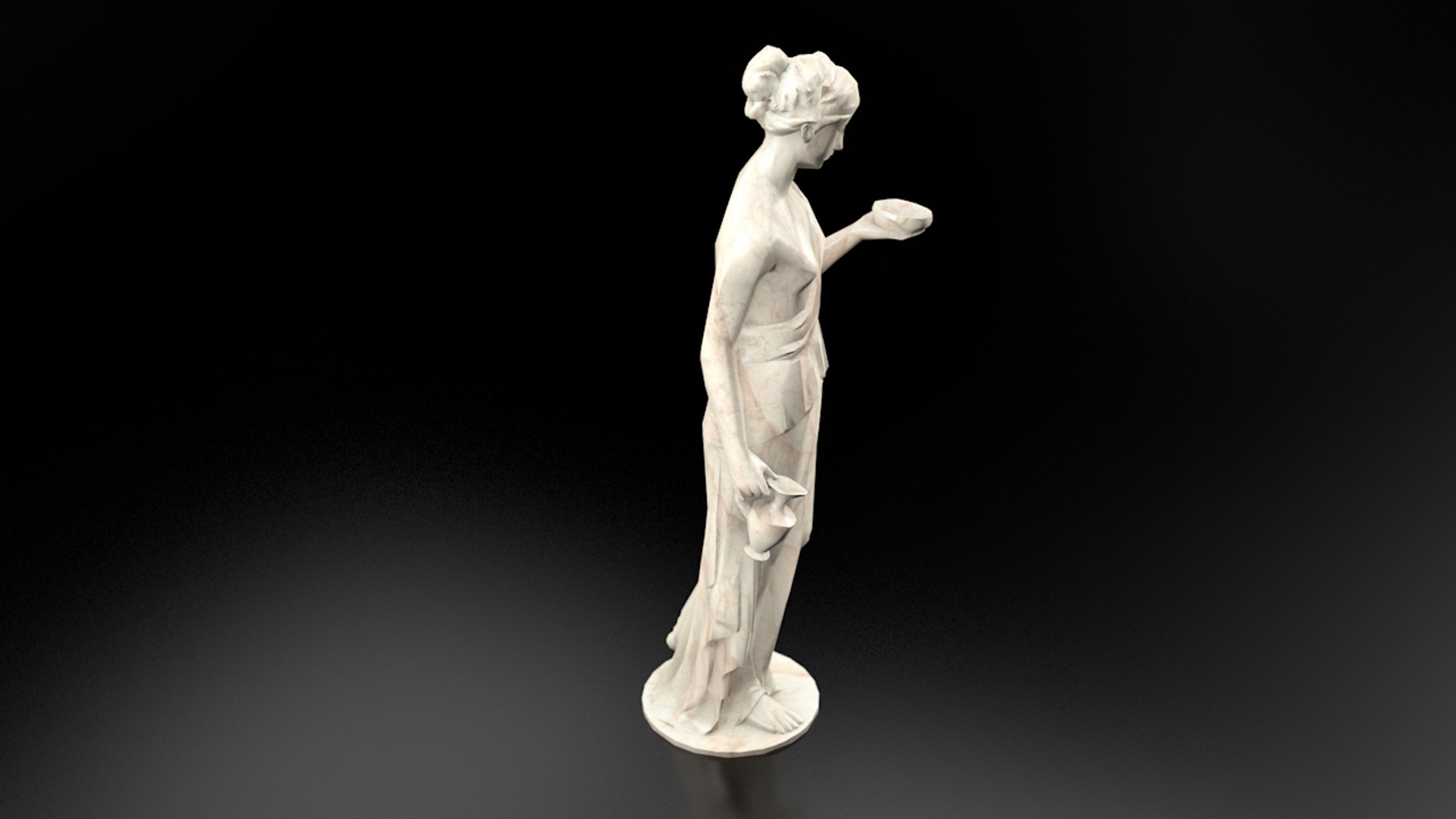 3D Hebe S Statue - Model - TurboSquid 1375650