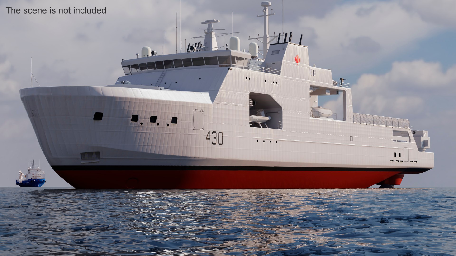 3D Harry DeWolf-Class Offshore Patrol Vessel - TurboSquid 2247424