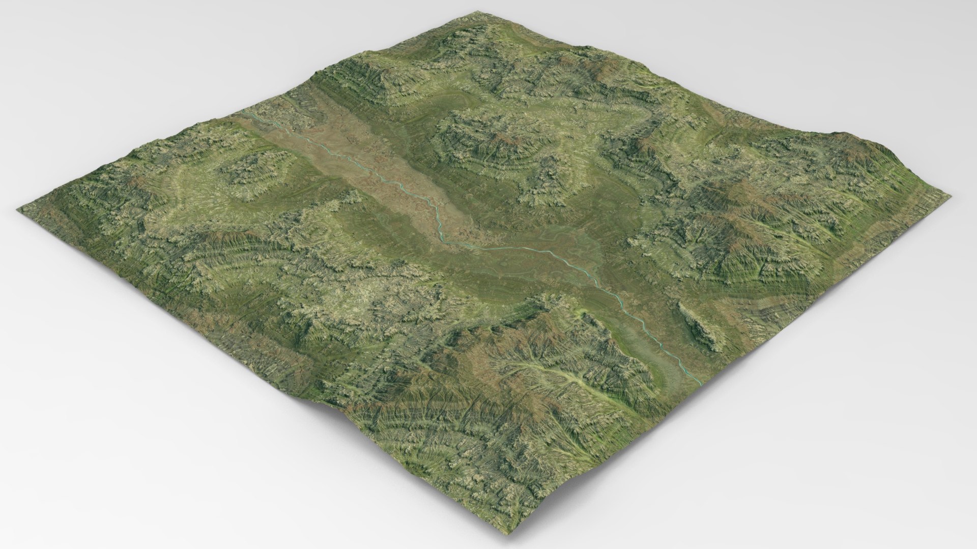 Games Terrain Model - TurboSquid 1523493
