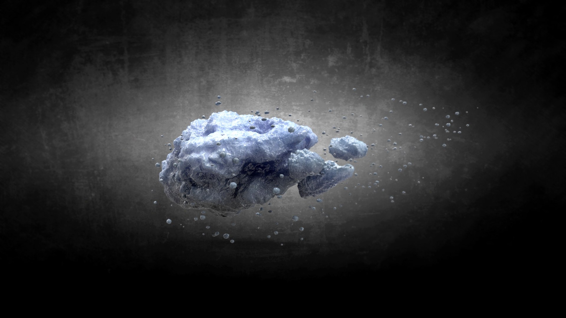 3D Model Ice Comet Asteroid - TurboSquid 2073875