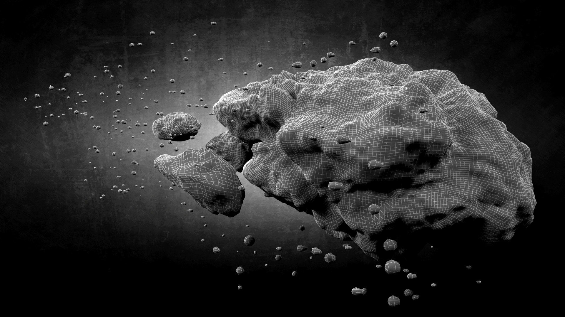 3D Model Ice Comet Asteroid - TurboSquid 2073875