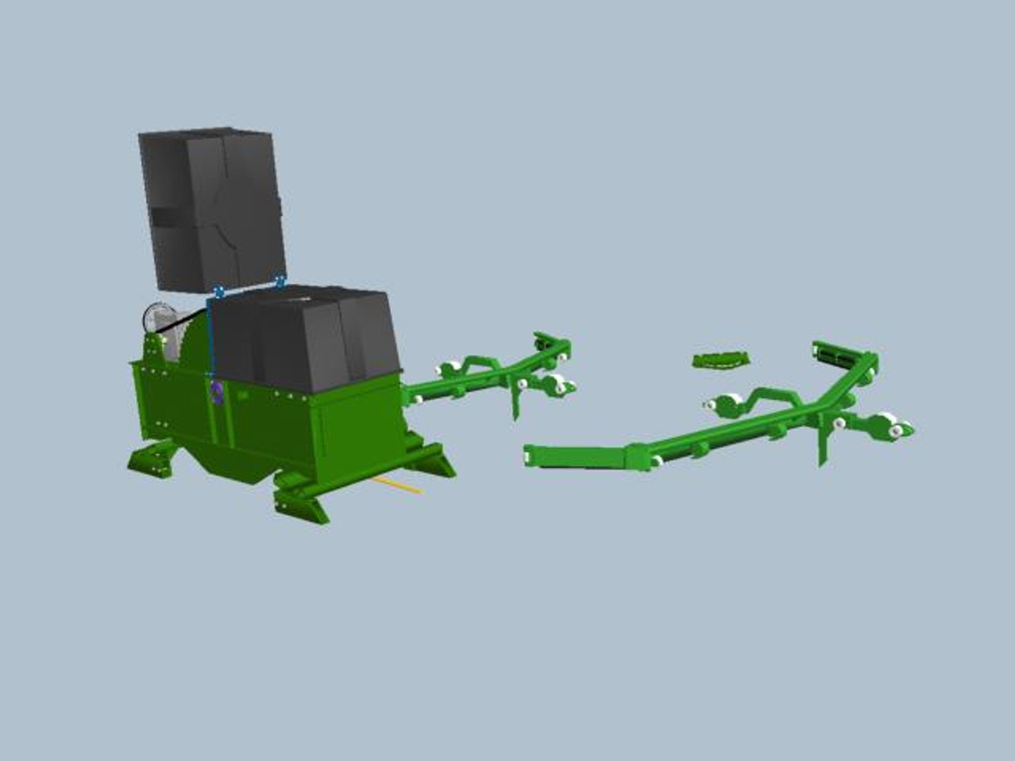 3d Scraper Farms Drive Model