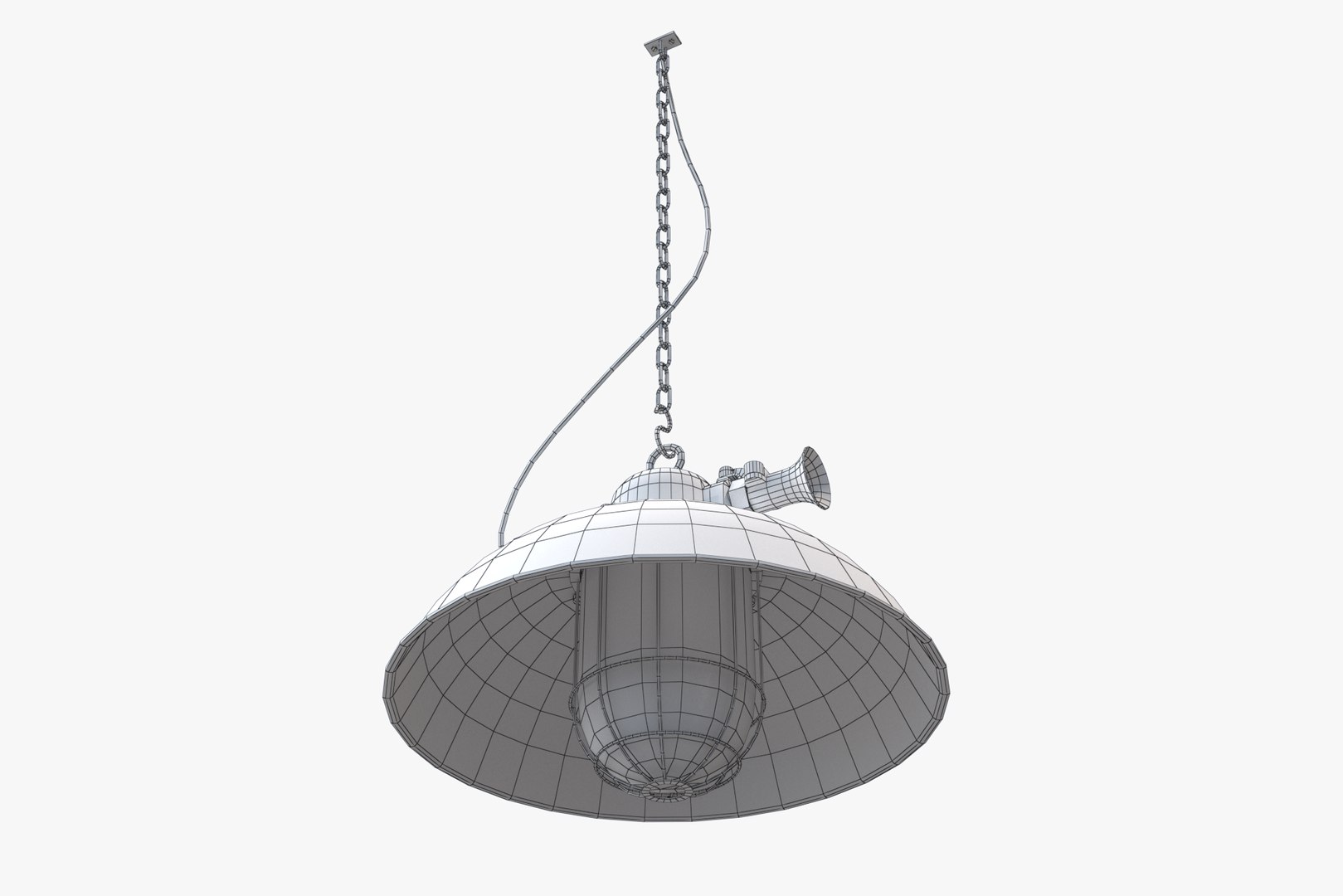 3D Old Ceiling Industry Vintage Lamp 3D - TurboSquid 2014904