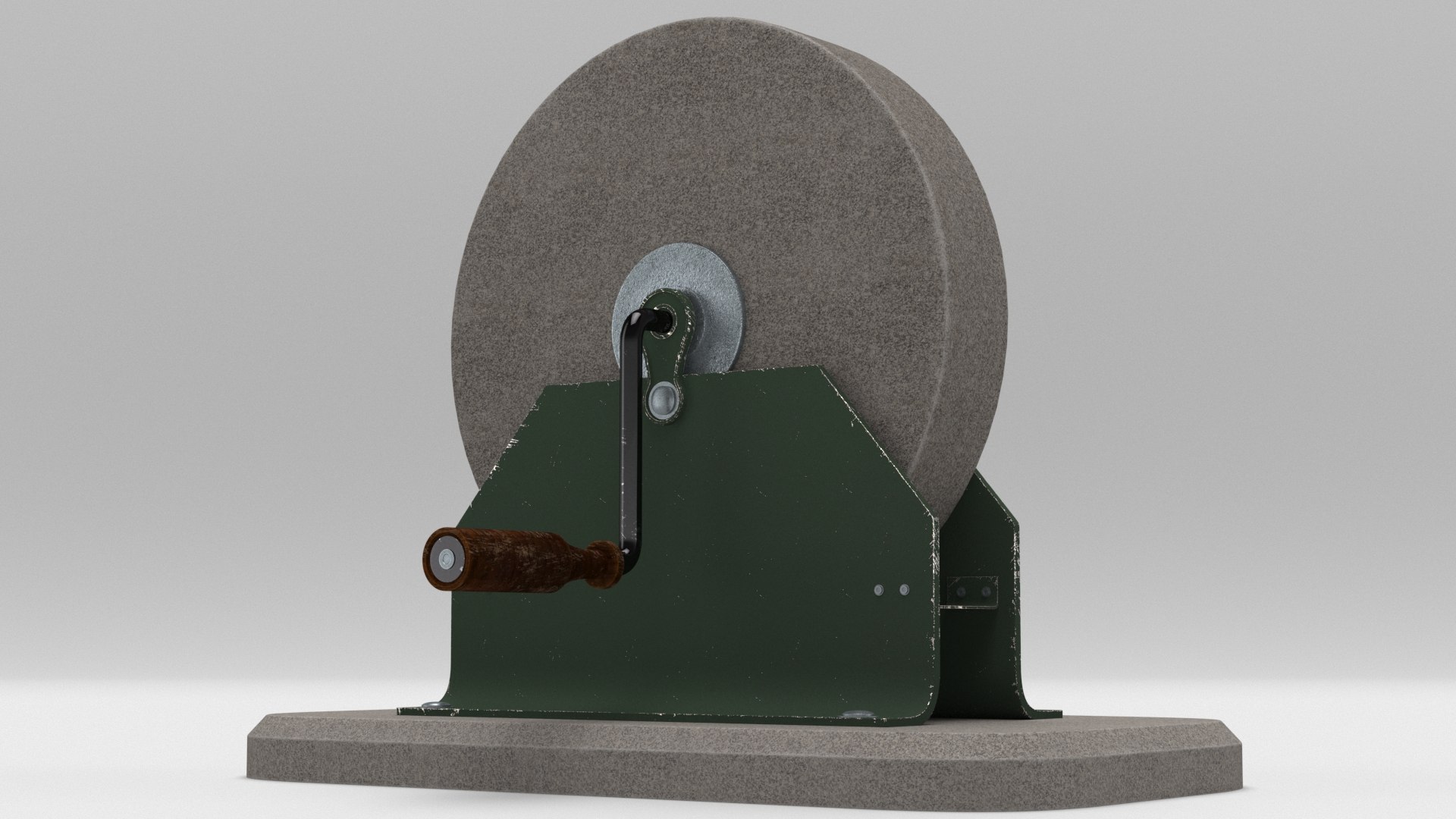 Grindstone 3D Model - TurboSquid 1844481