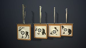 Free 3D Target Models - Available For Download On TurboSquid