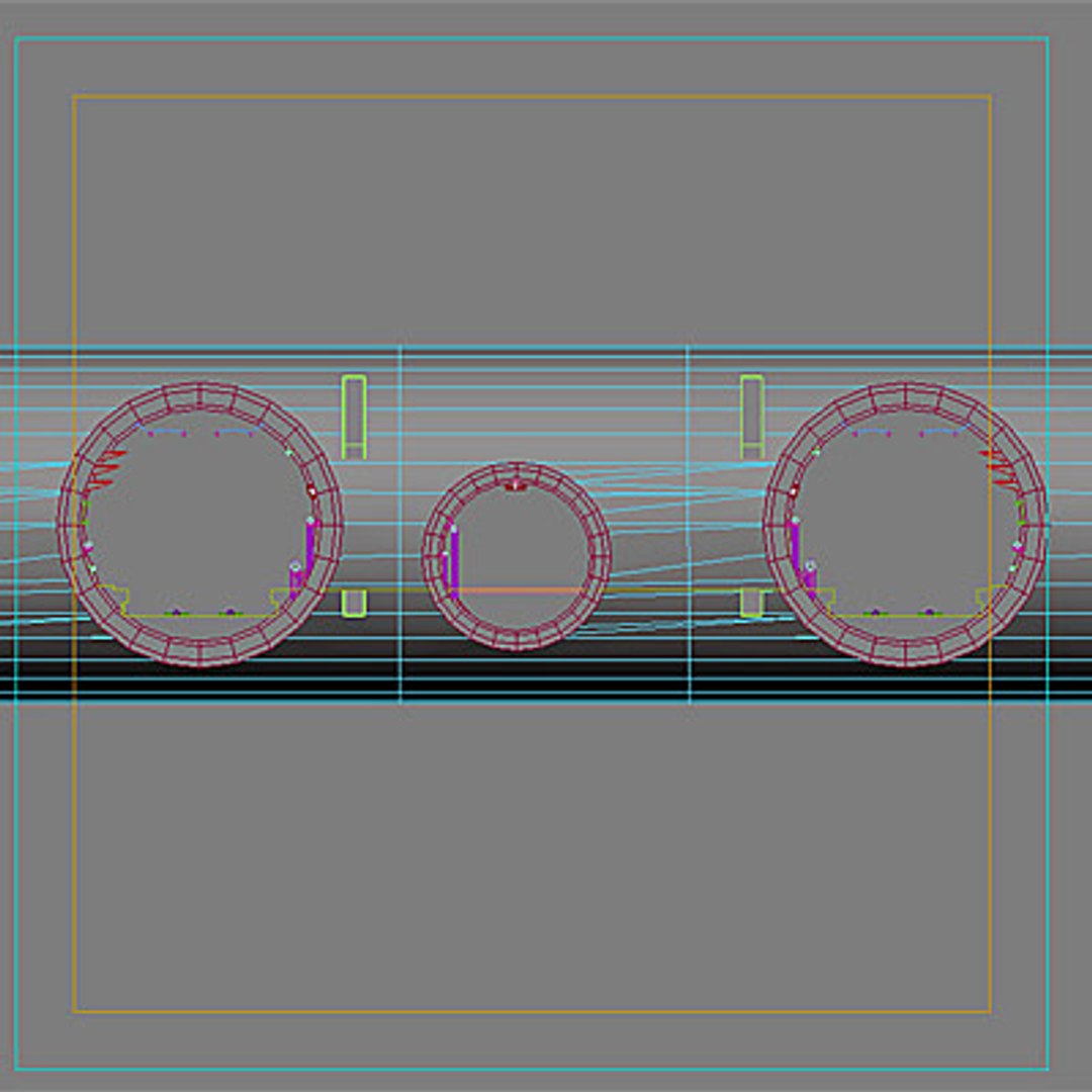Channel Tunnel 3d Model