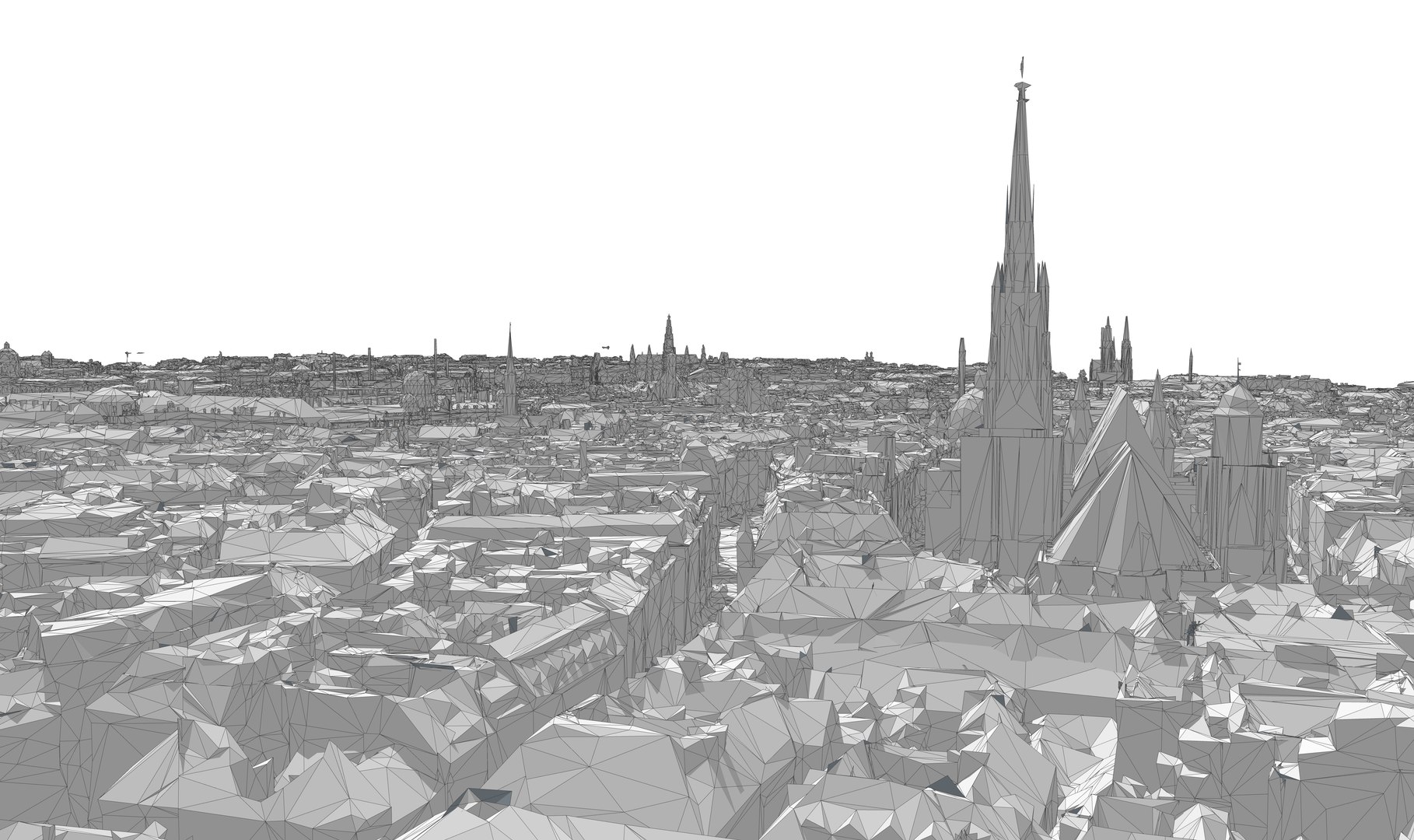 Vienna City Center 3D Model - TurboSquid 1838918