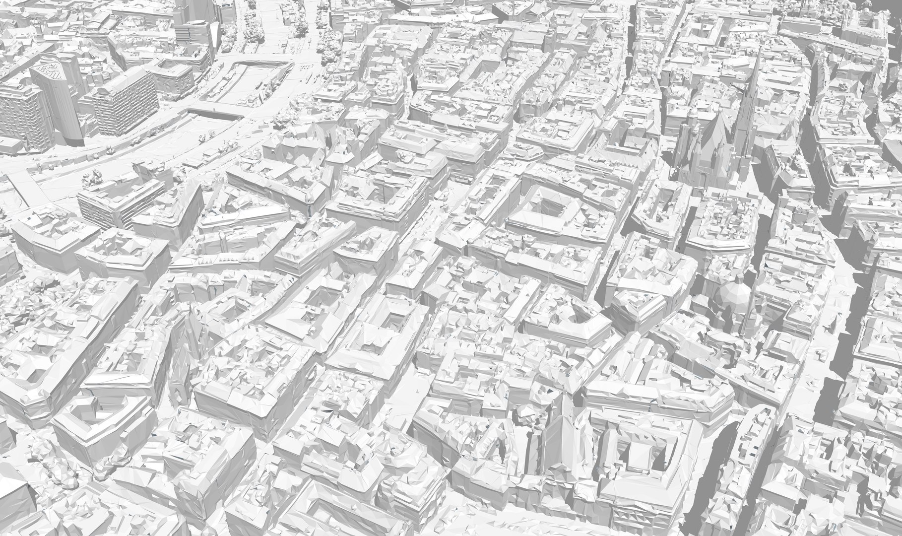 Vienna City Center 3D Model - TurboSquid 1838918