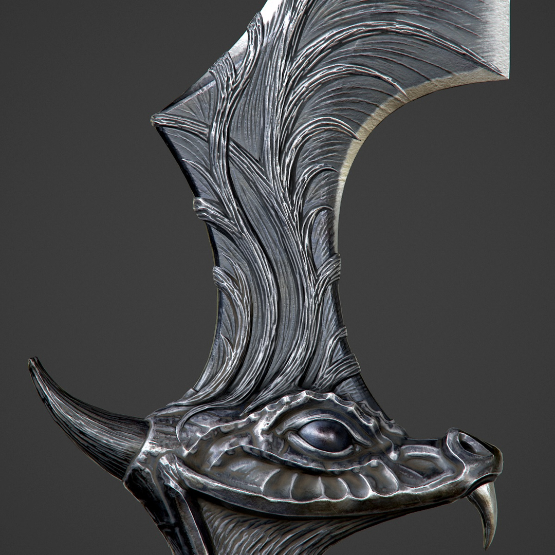 Ready Dragon Dagger Pbr 3D Model - TurboSquid 1229700