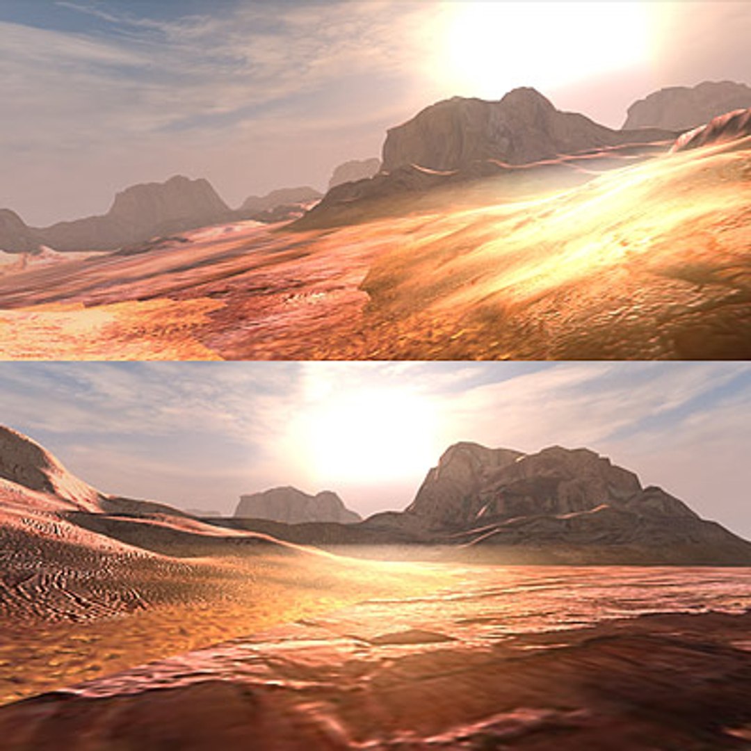 3d Model Scene Mountain Arizona