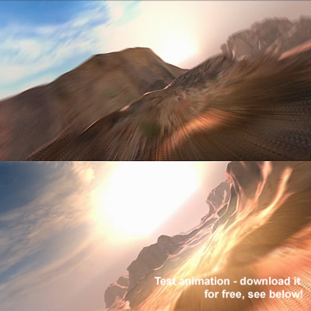 3d Model Scene Mountain Arizona