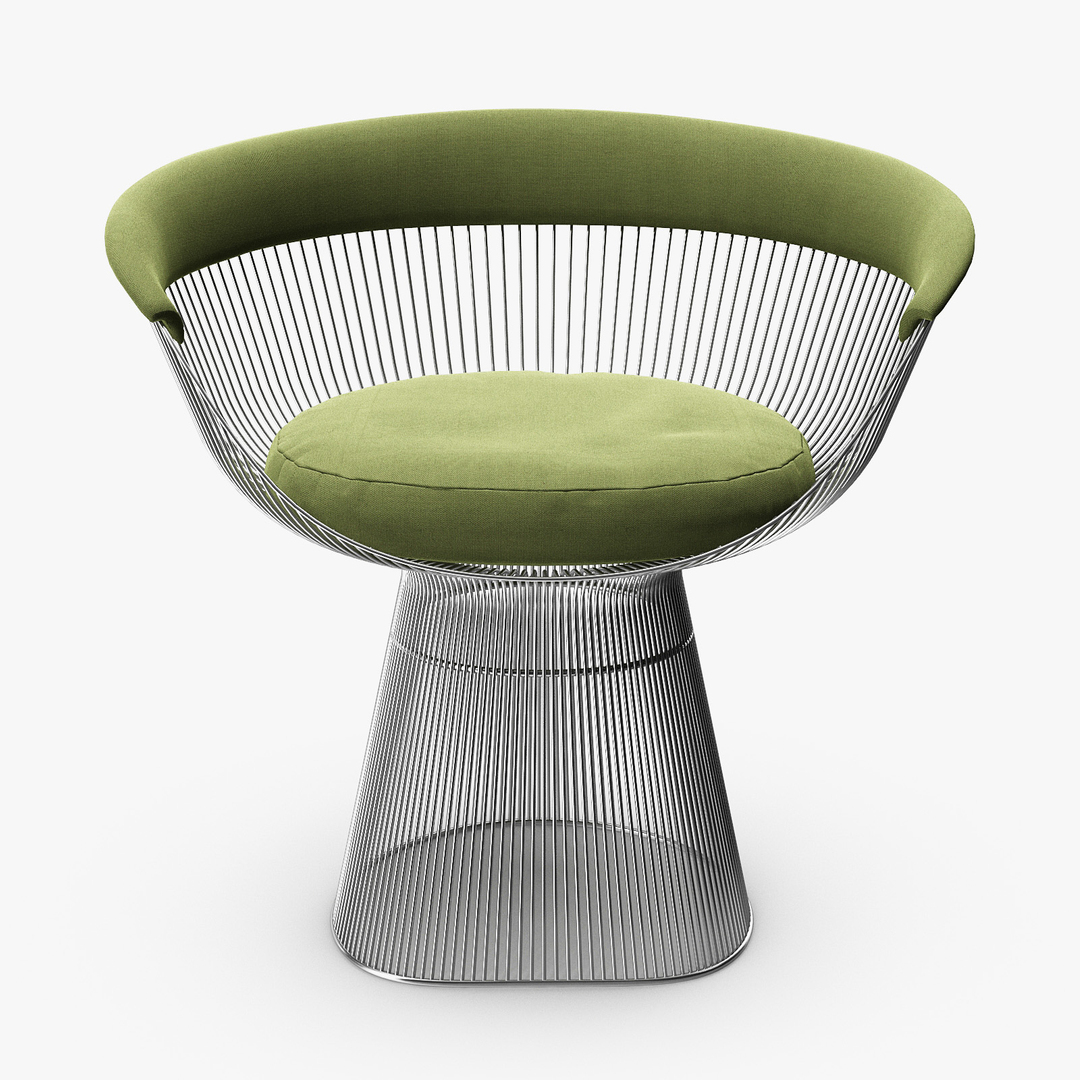 3d knoll platner lounge armchair model