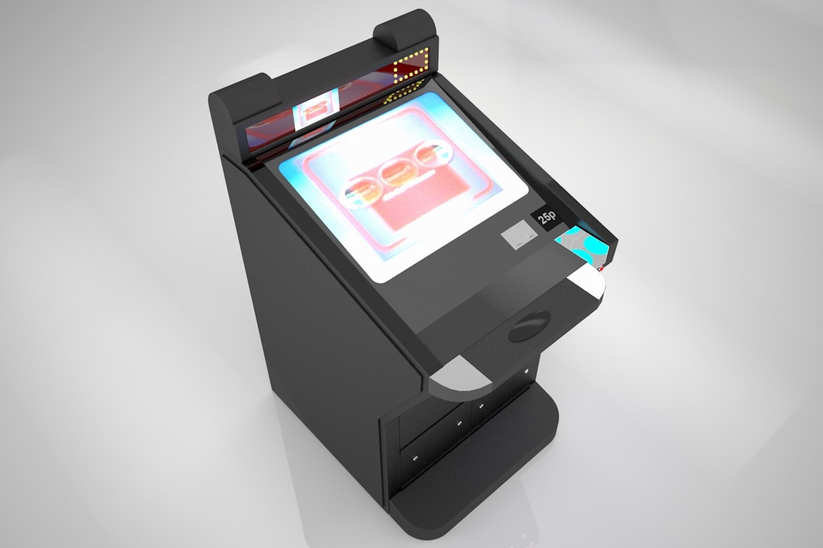 3d casino roulette machine