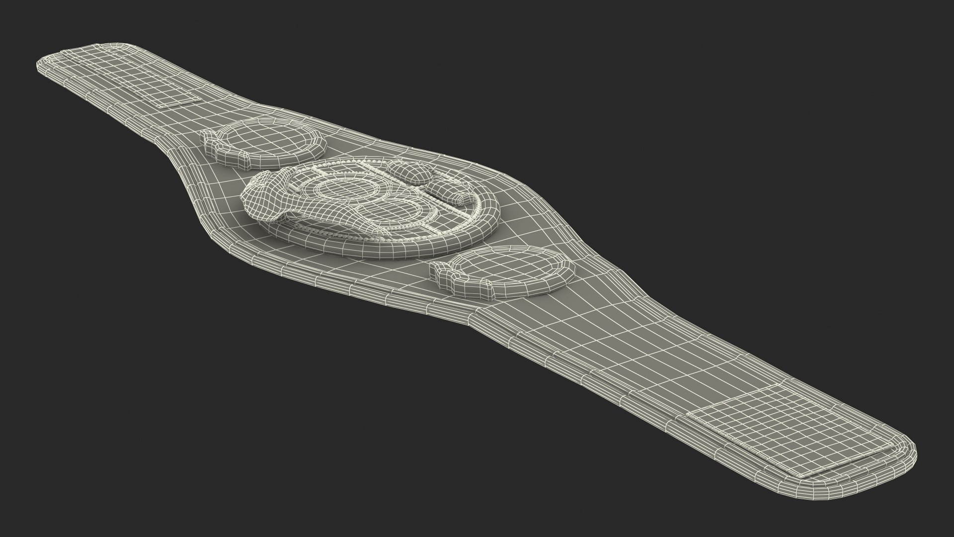 3D Model International Boxing Federation Belt Whith Fur - TurboSquid ...