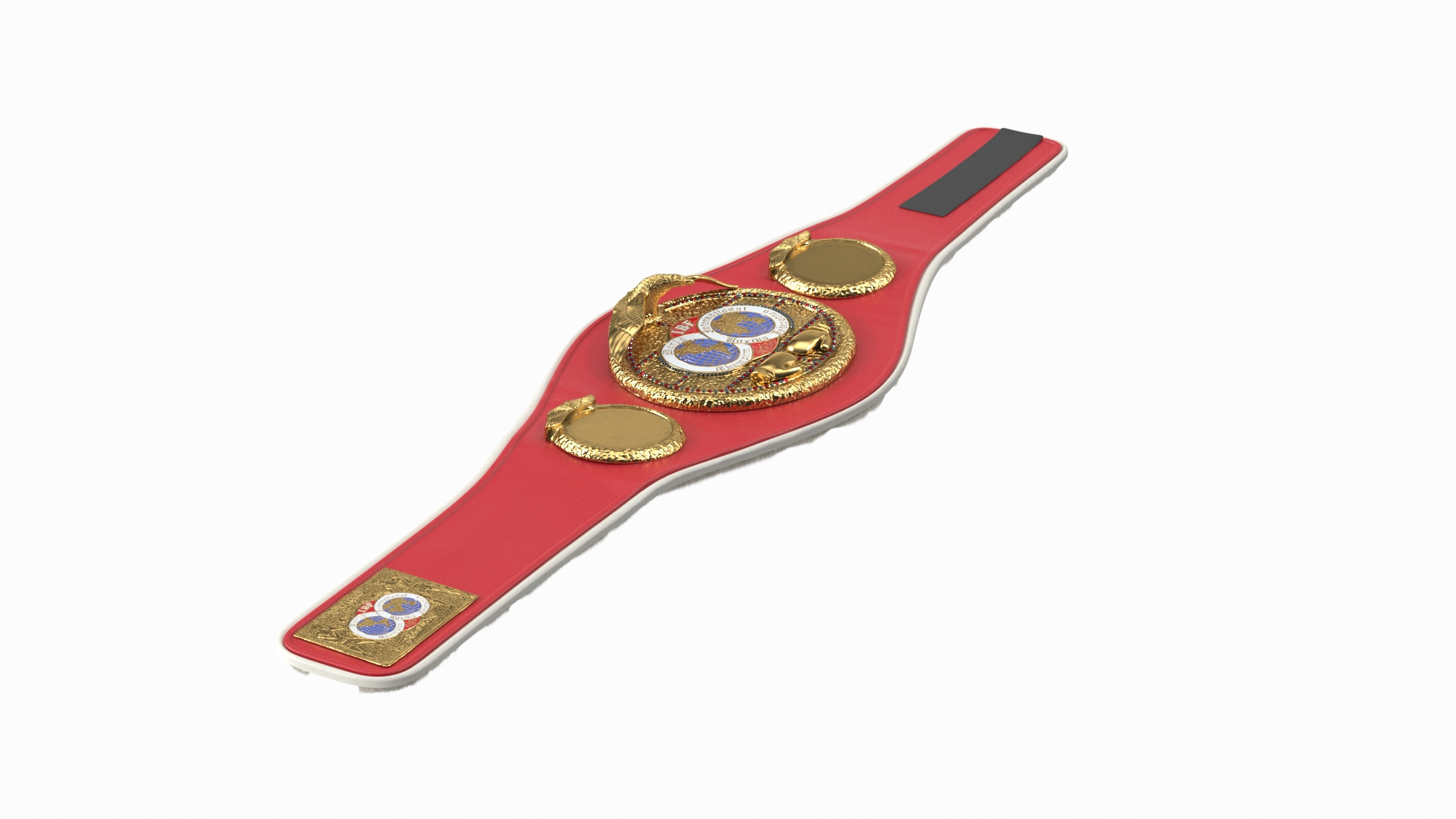 3D Model International Boxing Federation Belt Whith Fur - TurboSquid ...