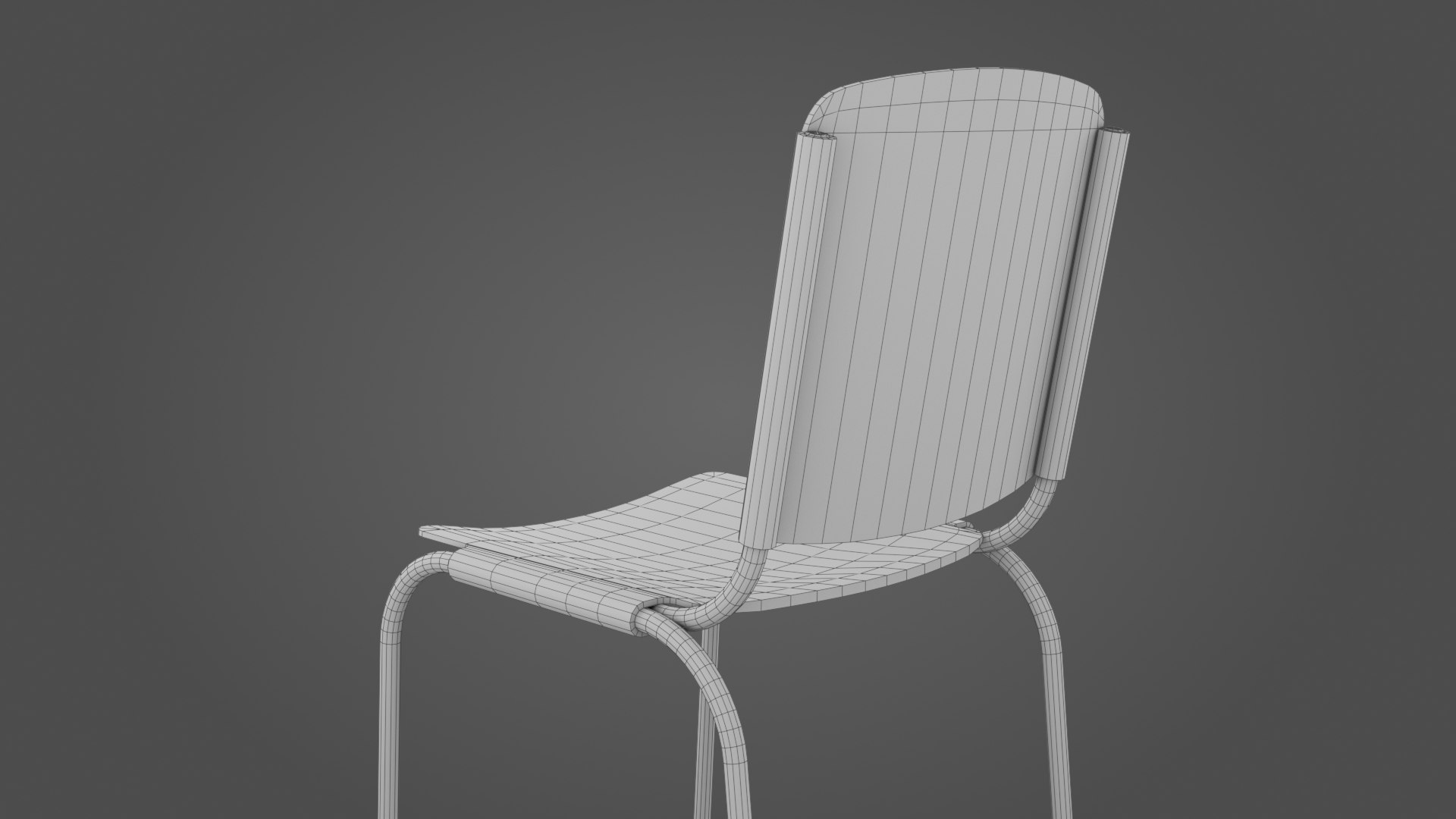 3D Simple Chair - TurboSquid 1951349