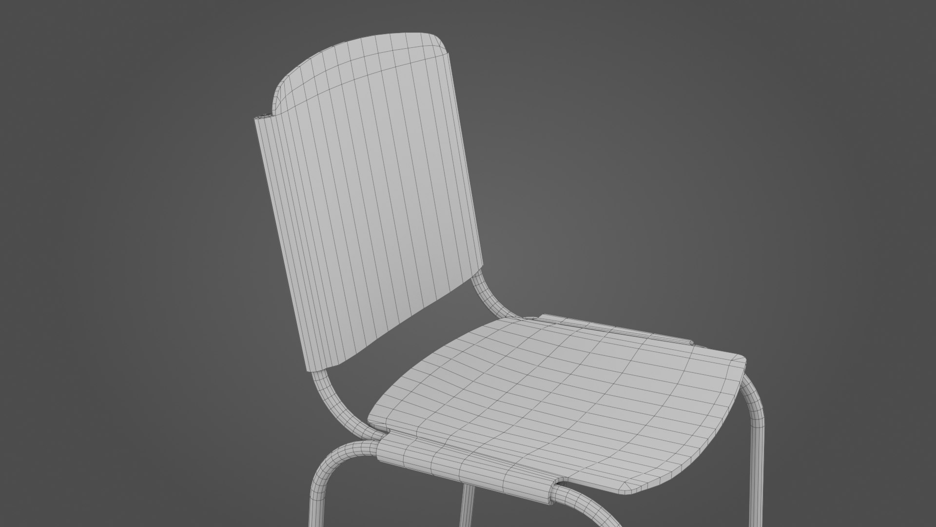 3D Simple Chair - TurboSquid 1951349