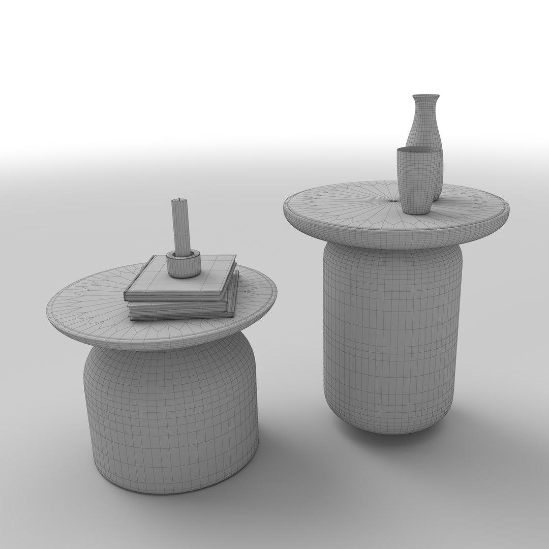 Coffee Bomb Rocket Tables 3D Model - TurboSquid 2334966