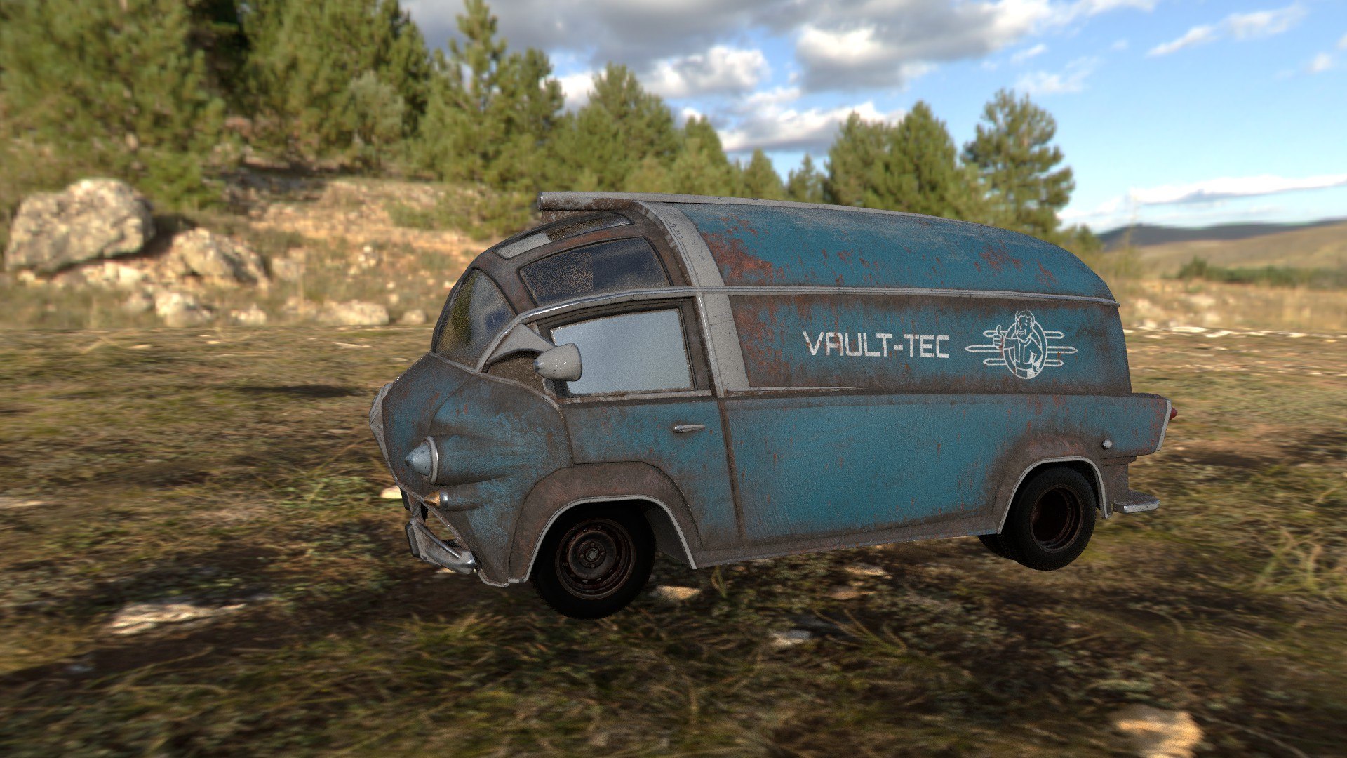 Van Vault-Tec 3D - TurboSquid 2233723