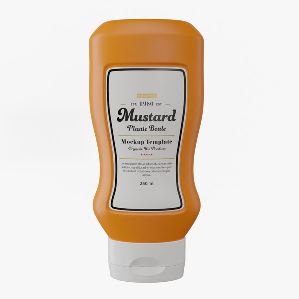 3D Mustard Models | TurboSquid