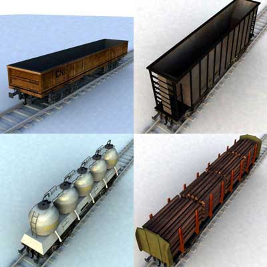 3d Model Engines Train