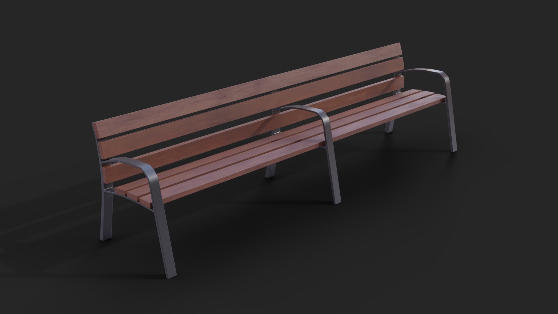 Collection of three Modo benches low poly 3D model - TurboSquid 2136407