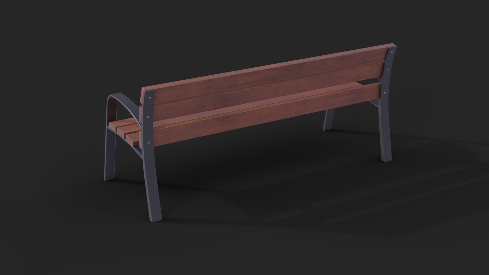 Collection of three Modo benches low poly 3D model - TurboSquid 2136407