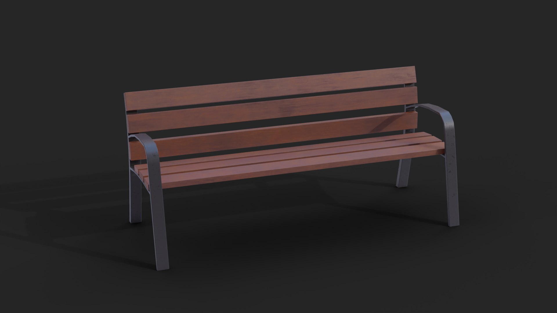 Collection of three Modo benches low poly 3D model - TurboSquid 2136407